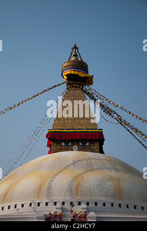 the Bodnath Stupa Stock Photo - Alamy