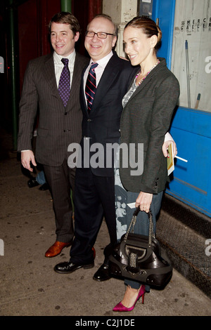 Sarah Jessica Parker, Pippin Parker and Matthew Broderick Opening night ...