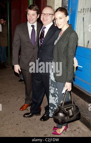 Sarah Jessica Parker, Pippin Parker and Matthew Broderick Opening night ...