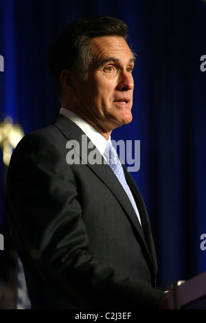 Mitt Romney at the CPAC Conservative Political Action Conference held ...