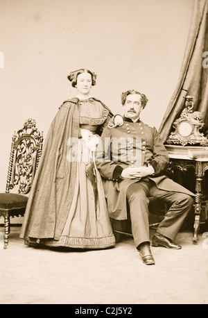 Portrait of General Abner Doubleday, a Union Army officer during the ...