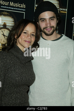 Rosie Perez & Ramon Rodriguez The 24 Hour Musicals after party ...
