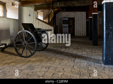 A wooden staircase inside Upnor Castle. Photograph by Gordon Scammell ...