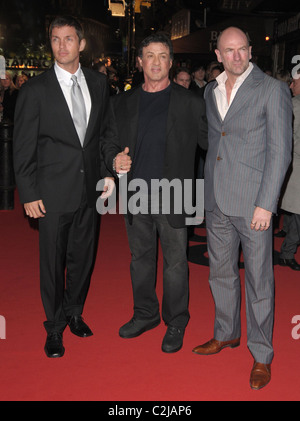 Matthew Marsden, Sylvester Stallone and Graham McTavish UK Film ...
