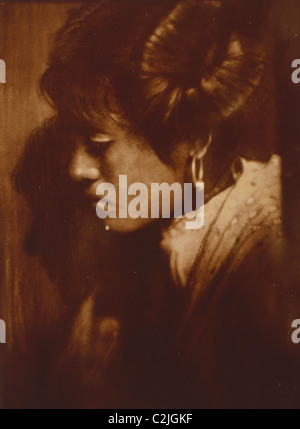 Hopi Indian Maiden Stock Photo - Alamy