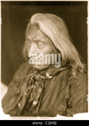 Red Cloud. Portrait of the Native American Lakota leader, Chief Red ...