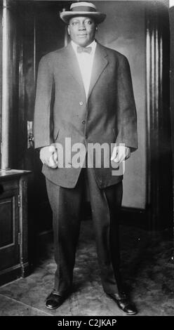 Jack Johnson, Galveston Giant in a suit Stock Photo - Alamy