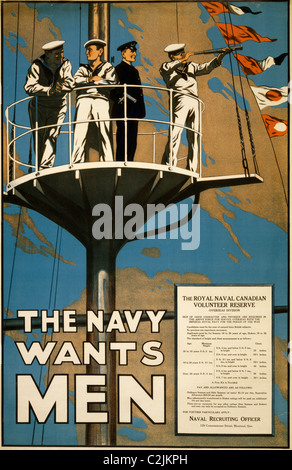 The navy wants men Stock Photo - Alamy