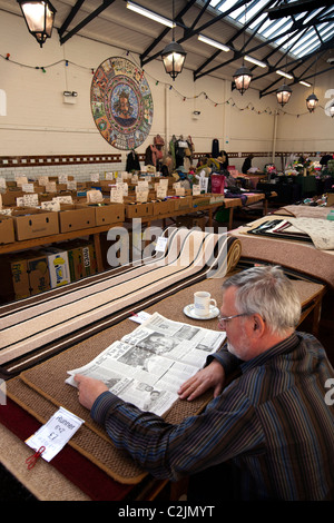 Leek Indoor market, Leek Staffordshire England United Kingdom Stock ...