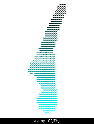 Map of Lake Starnberg, Bavaria Stock Photo - Alamy