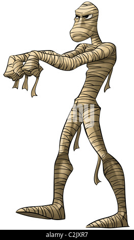 Egyptian mummy walking Stock Photo - Alamy