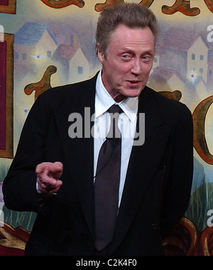Christopher Walken Harvard University's Hasty Pudding Theatricals ...
