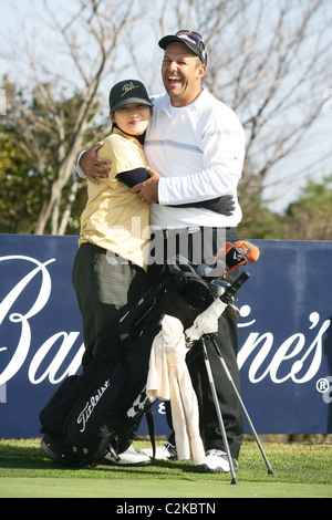 Australian Tony Carolan whilst leading the Ballantine's Championship in ...