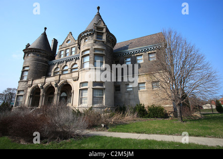 Abandoned Eighth Precinct Police Station in Detroit 2011 Stock Photo ...