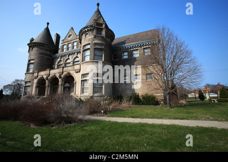 Abandoned Eighth Precinct Police Station in Detroit 2011 Stock Photo ...