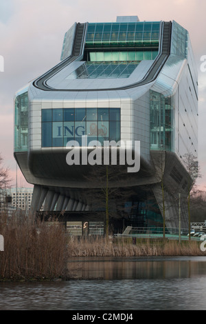 ING House Amsterdam Netherlands Stock Photo - Alamy