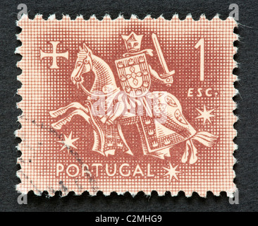 Portuguese postage stamp Stock Photo - Alamy