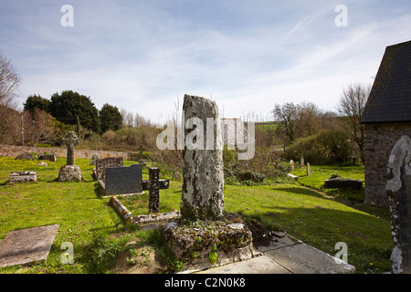 Church of St. Decumanus, Rhoscrowther, Hundleton, Pembrokeshire Stock ...