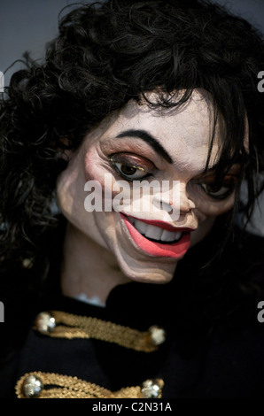 "Spitting-image doll of Michael Jackson" part of the "Bonhams ...