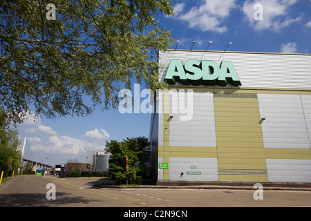 asda distribution centre dartford kent england uk Stock Photo - Alamy