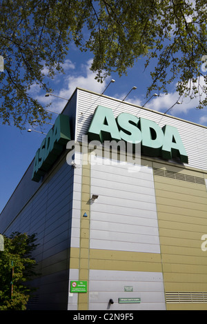 asda distribution centre dartford kent england uk Stock Photo - Alamy