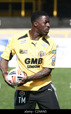 Dwain Chambers English sprinter has signed with the Castleford Tigers ...