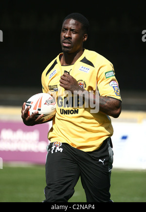 Dwain Chambers English sprinter has signed with the Castleford Tigers ...