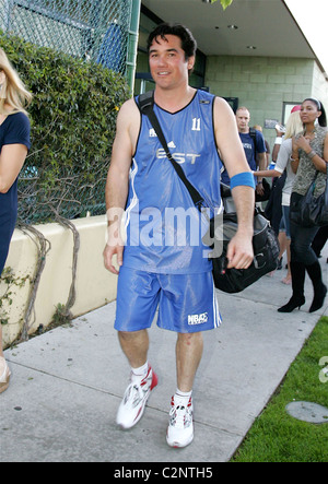 Dean Cain leaving the NBAE all-star basketball game in Santa Monica Los ...
