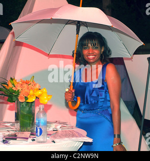 Designer Kara Saun from Bravo project runway at the 5th annual fresh ...