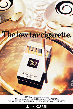 1978 Magazine Advert for Silk Cut Cigarettes the Low Tar Cigarette ...