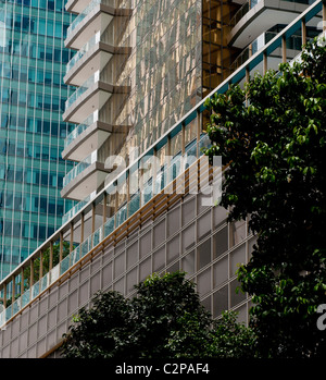 "One Shenton" apartment building, Shenton Way, Singapore Stock Photo ...