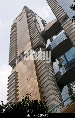 "One Shenton" apartment building, Shenton Way, Singapore Stock Photo ...