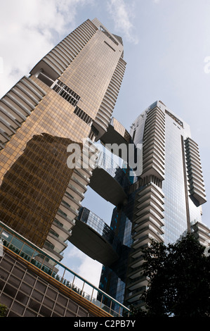 "One Shenton" apartment building, Shenton Way, Singapore Stock Photo ...