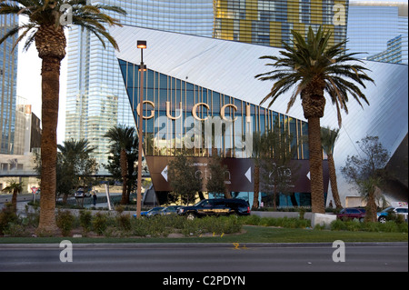 Exterior of a Gucci store in Las Vegas strip Stock Photo - Alamy