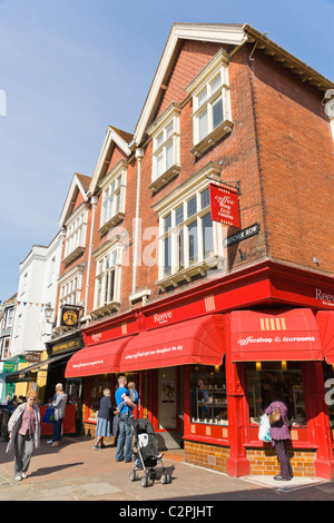 Historic Butcher Row in Salisbury City centre, Salisbury, Wiltshire ...