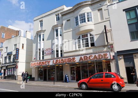 Regency Leisure Arcade West Street Brighton Stock Photo - Alamy