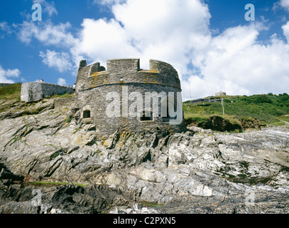 Little Dennis Blockhouse at Pendennis castle in Falmouth, Cornwall, UK ...