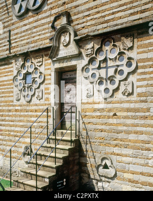 Rushton Triangular Lodge, a 1597 folly by Sir Thomas Tresham, near ...