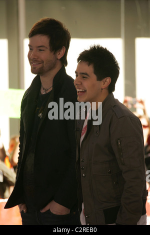 David Archuleta and David Cook perform at the 'Toyota Concert Series ...