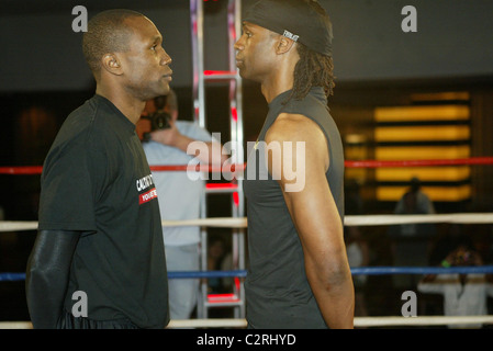 Light Heavyweights Chris Byrd and and Shaun George had their media work ...