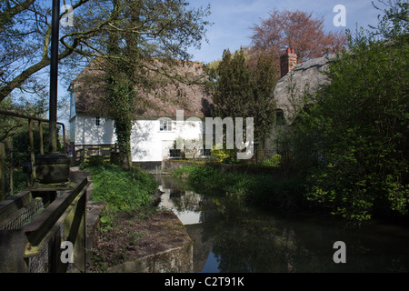 Hinxton watermill South Cambridgeshire England UK Stock Photo - Alamy