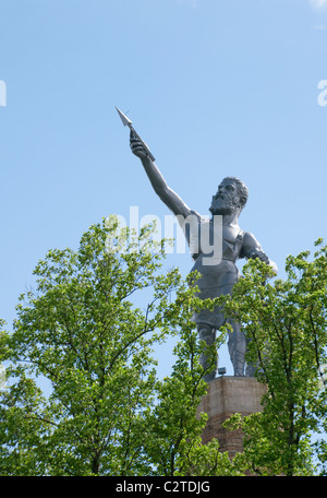 USA Alabama AL Birmingham Vulcan Park tower statue monument to the ...
