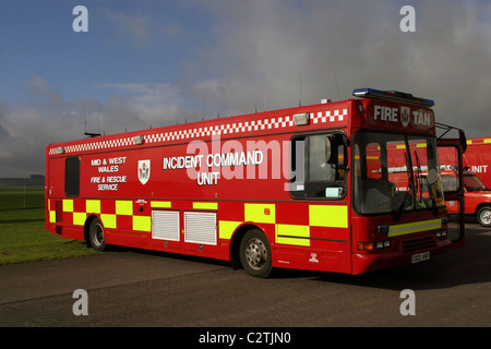 Fire Brigade Incident Command Unit Stock Photo: 29211810 - Alamy