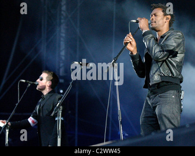 Massive Attack perform a sold out concert at Westerpark Amsterdam ...