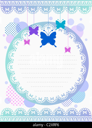 fancy letter paper backdrop Stock Photo - Alamy