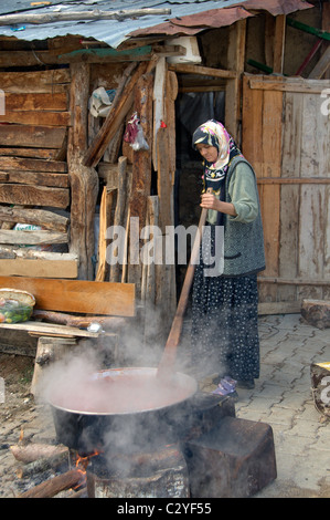 Indigenous people in Serefli village of Bursa Turkey Stock Photo - Alamy