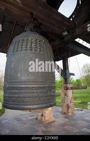 Japanese-American Friendship Bell in Oak Ridge, Tennessee Stock Photo ...