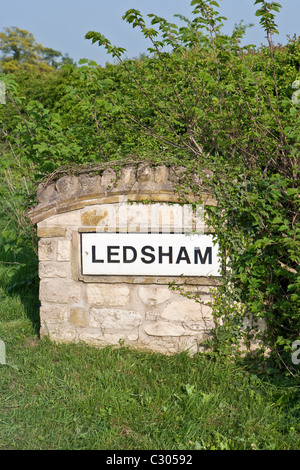 The village of Ledsham, West Yorkshire, England UK Stock Photo - Alamy