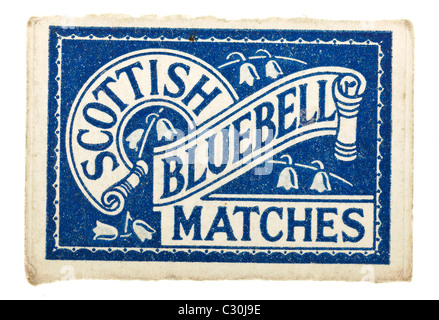Old vintage matchbox front label for Tiger matches average contents 48 ...