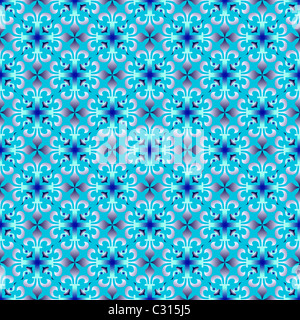 Seamless wallpaper pattern without a seam from beautiful bent lines ...